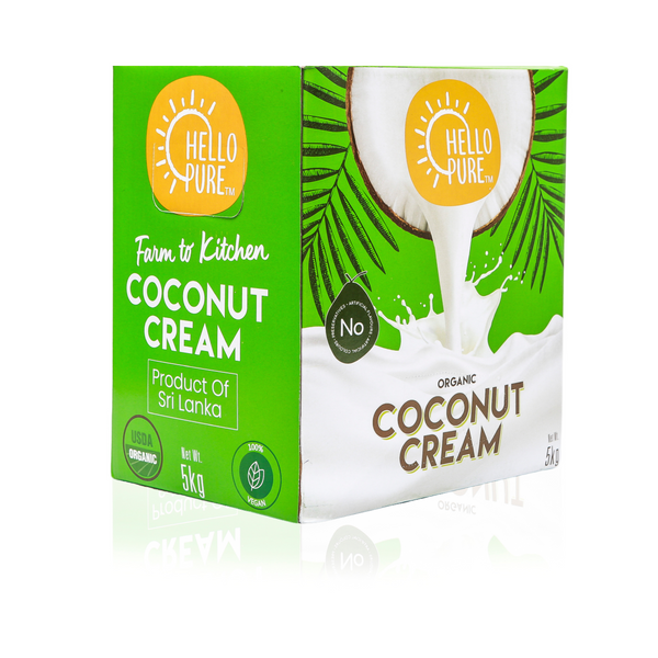 Organic Coconut Cream- Additive Free - 5KG - Hello Pure